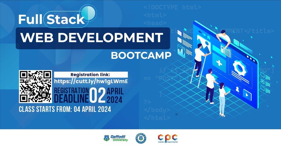 Fullstack Web Development Bootcamp Spring-2024, Daffodil International University, Dhaka, 4 ...