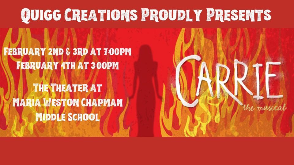 Carrie The Musical, Maria Weston Chapman Middle School, Weymouth, 2 ...