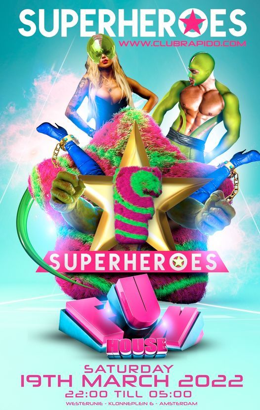 funHouse - the Superheroes edition, WesterUnie, Amsterdam, 19 March to ...
