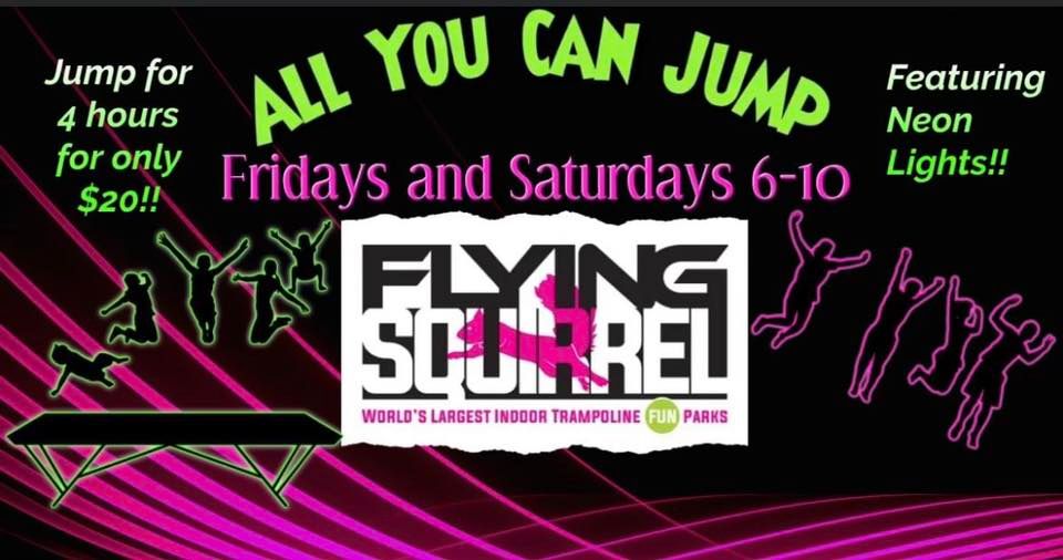 Flying Squirrel All You Can Jump, Flying Squirrel Erie, 25 November 2022