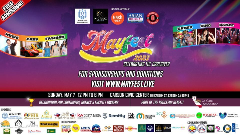 Mayfest 2023, Carson Civic Center, Carson, Ca, 7 May 2023