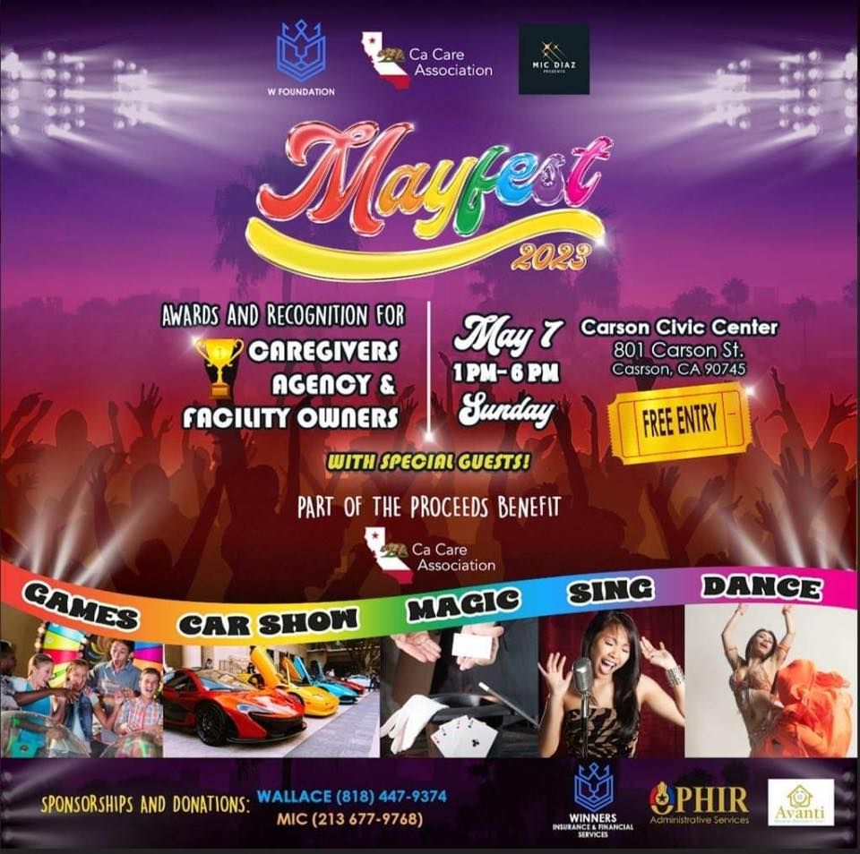 Mayfest 2023, Carson Civic Center, Carson, Ca, 7 May 2023