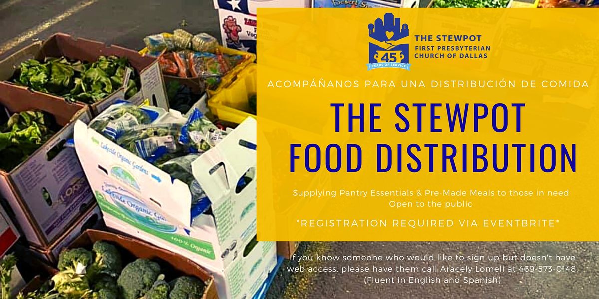 Stewpot Food Distribution/ Dispensa de Comida - June 18, 2021, The ...