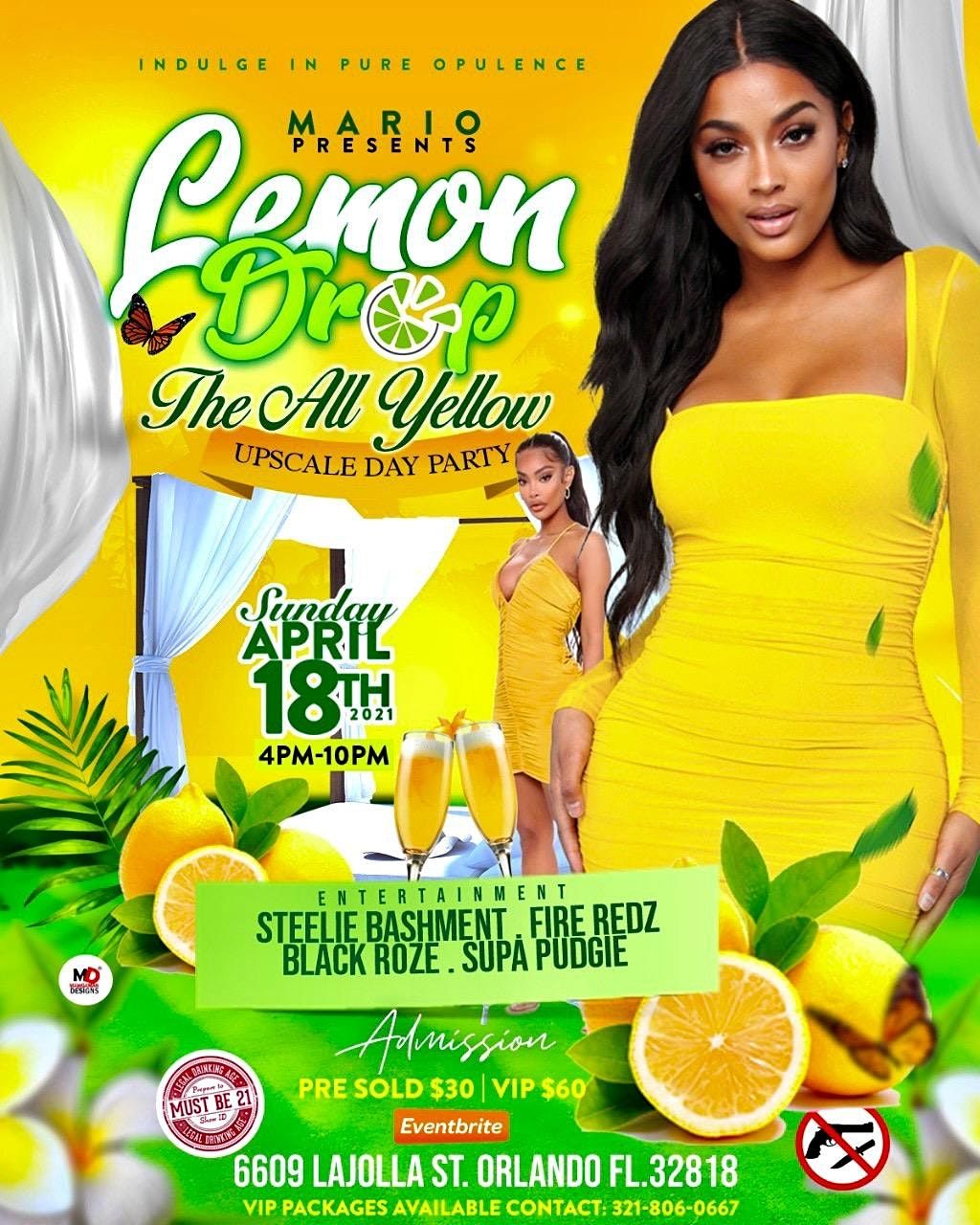 Lemon Drop Upscale Day Party, 6609 La Jolla St, Orlando, 18 April 2021