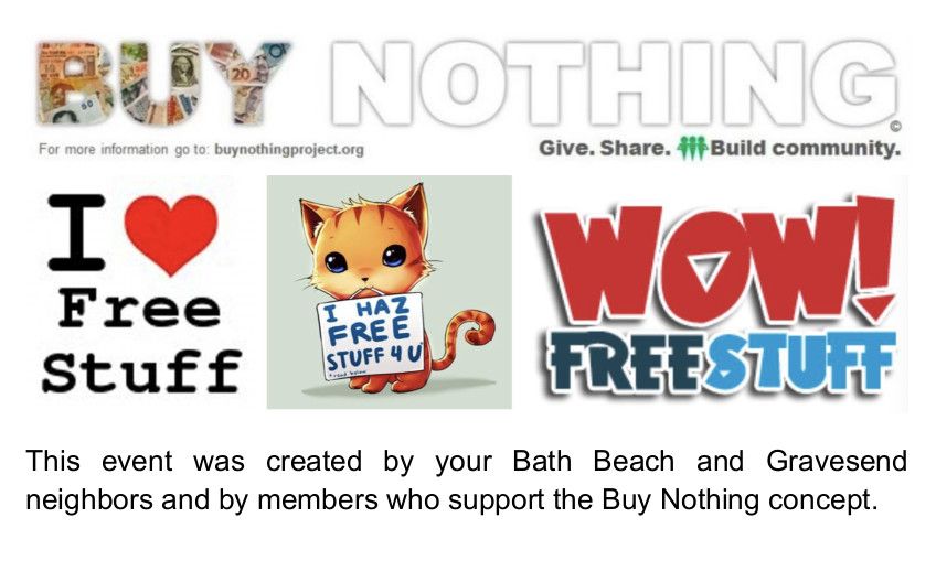 Buy Nothing Community Swap Meet, Ulmer Park Library, New York, 9 ...