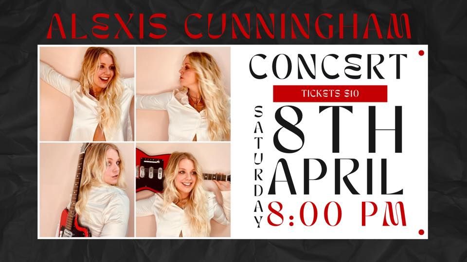Alexis Cunningham Concert, Cellar Door, Huntington, 8 April 2023