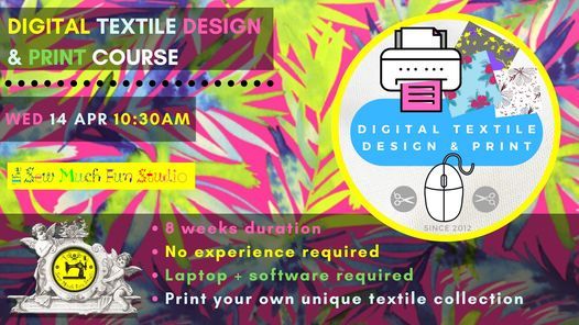 Digital textile design & printing course, Kloof Nek, Tamboerskloof ...