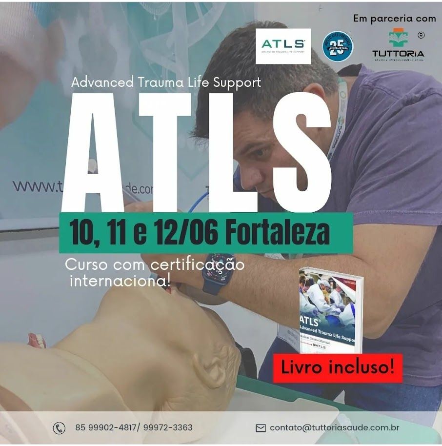 Curso ATLS (Advanced Trauma Life Support), Rua Lídia Brigido, 144, Parque Manibura, Fortaleza ...