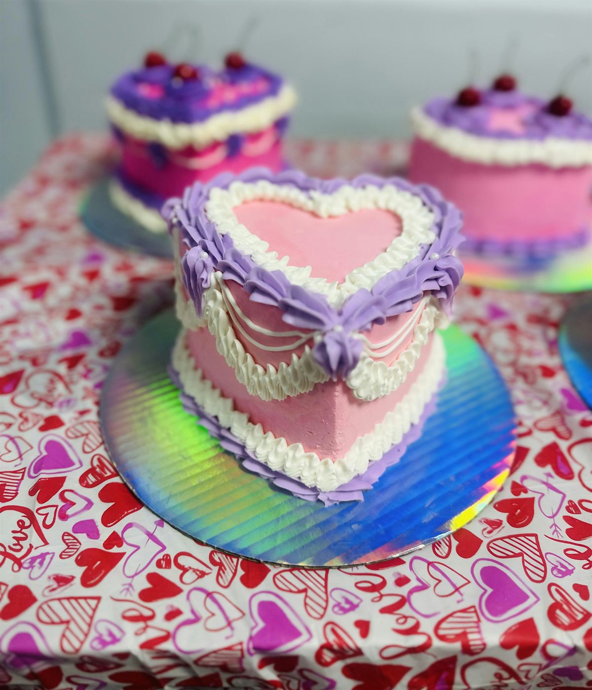 Vintage Heart Cake Decorating Class, Fran's Cake & Candy Supplies ...