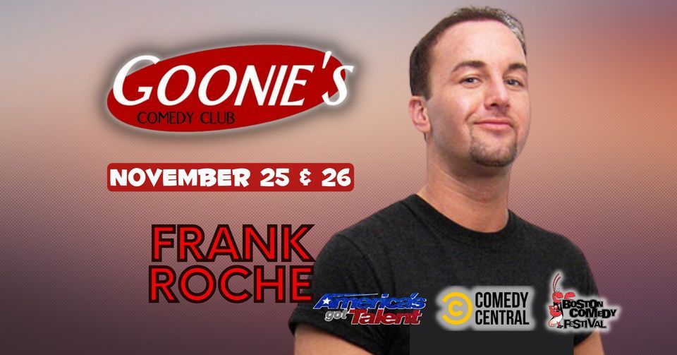 Frank Roche with Day Peace, Goonie's Comedy Club - Rochester, MN, 25 ...