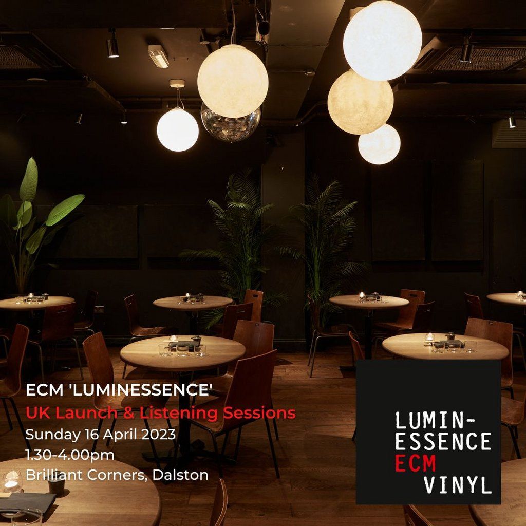 ECM Luminessence audiophile vinyl Listening Sessions, Brilliant Corners ...