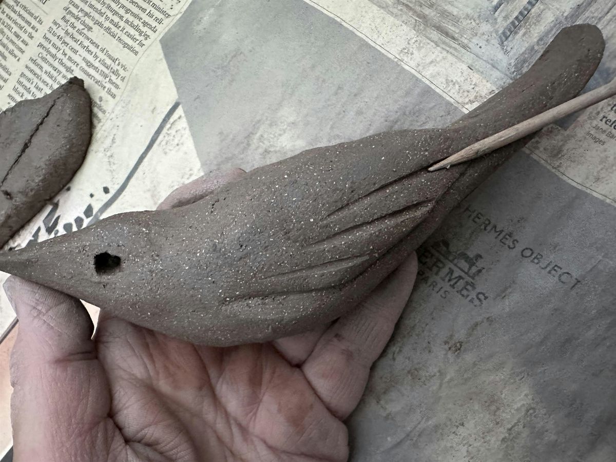 Clay Bird Workshop, with Artist, Karen Pearson, Riverhill Himalayan ...