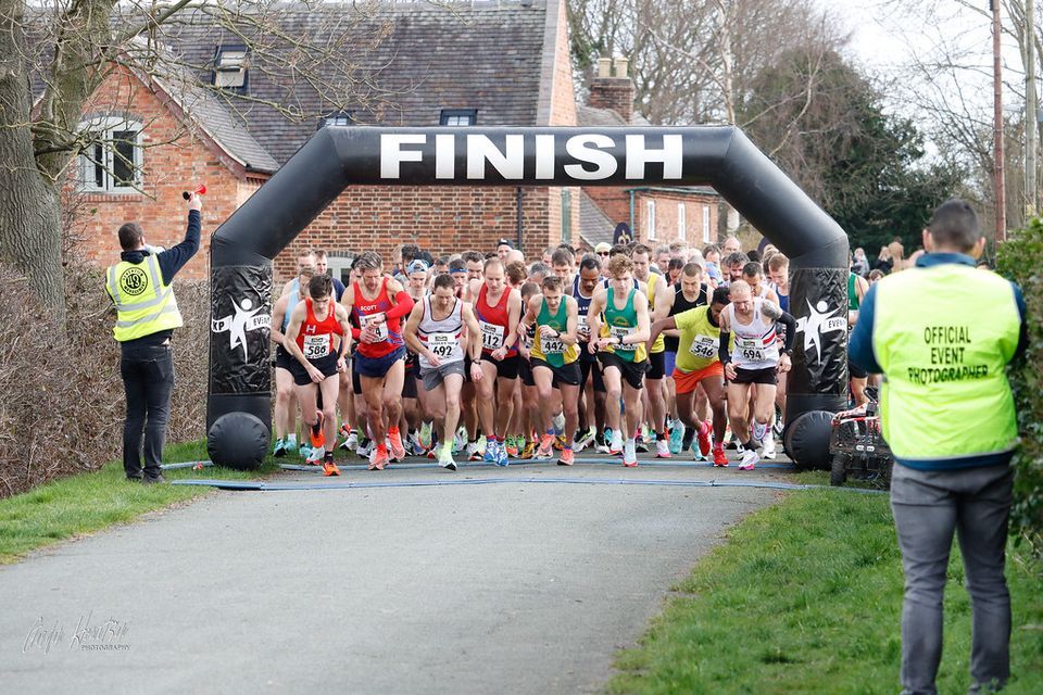 Florette Fradley 10K 2023, Fradley, Burton Upon Tren, 5 March 2023