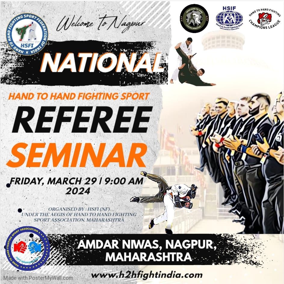 National Hand To Hand Fighting Sport Referee Seminar 2024, Deshpande ...