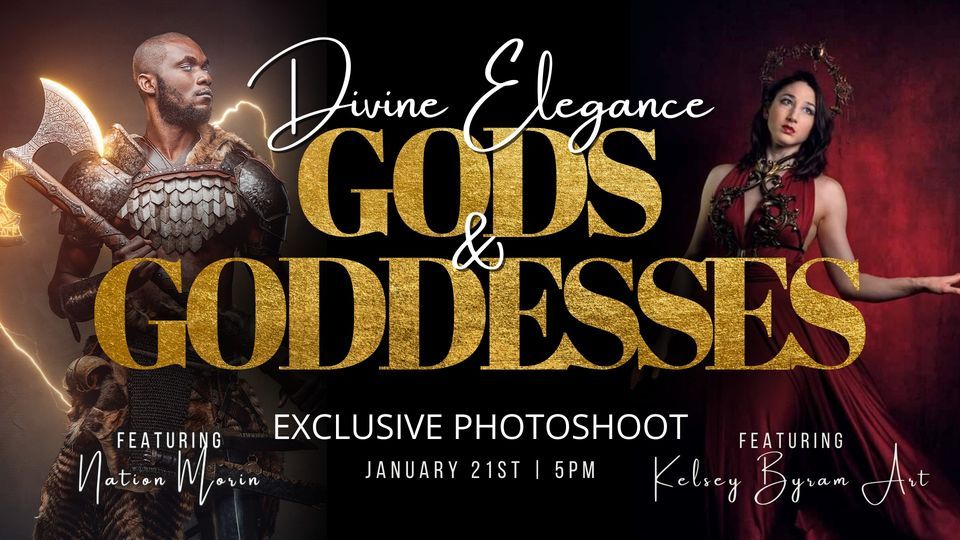 Divine Elegance: Gods and Goddesses Photoshoot, 1280 Liberty Street ...