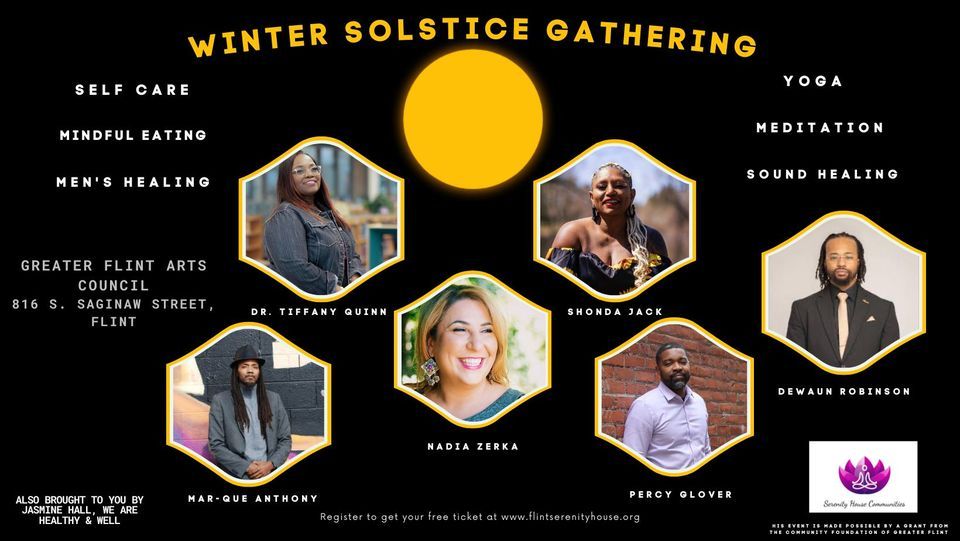 Winter Solstice Gathering , Greater Flint Arts Council, 21 December 2022