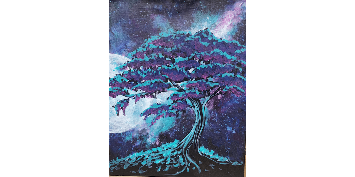 Mystic Moon Tree - Paint and Sip in Tyler | Classpop!™, Pinot's Palette ...