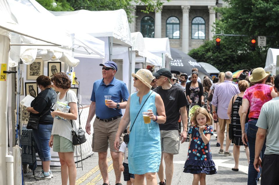 Poster Unveiling - 2024 Decatur Arts Festival, Decatur Glassblowing, 26 ...