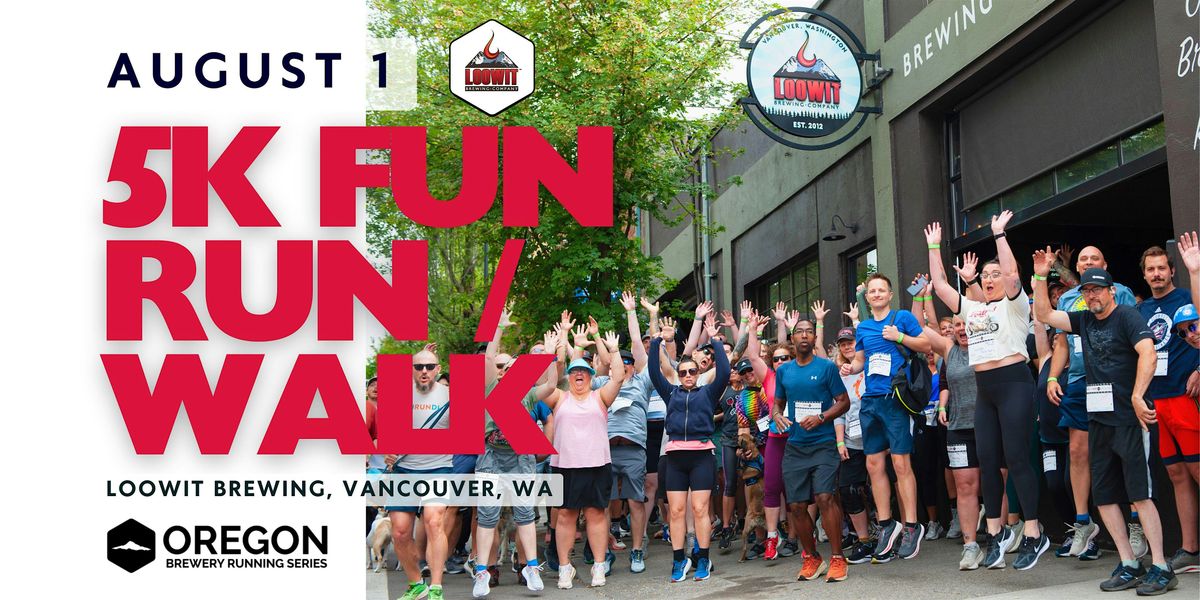5k Beer Run - Loowit Brewing | 2026 OR Brewery Running Series, Loowit ...