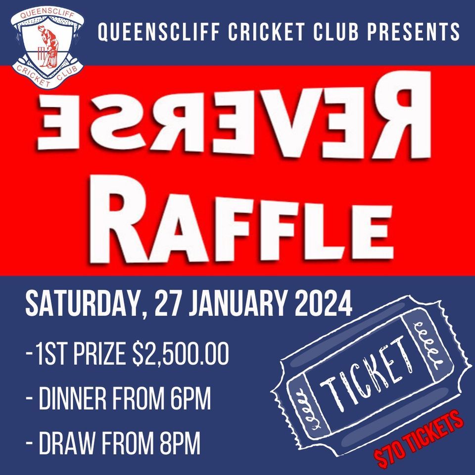 2024 QCC Reverse Raffle, Queenscliff Cricket Club, 27 January 2024