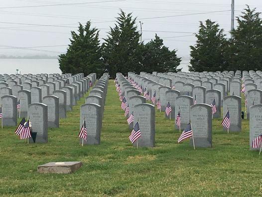 Flags for the Fallen @ DFW National Cemetery, 2000 Mountain Creek Pkwy ...