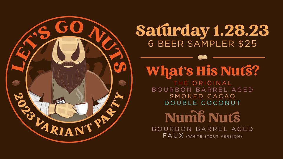 Lets Go Nuts! , Saucy Brew Works, Cleveland, 28 January 2023