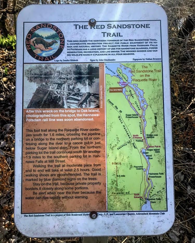 Pirate Hike on the Red Sandstone Treasure, Sugar Island, Potsdam, 14 ...