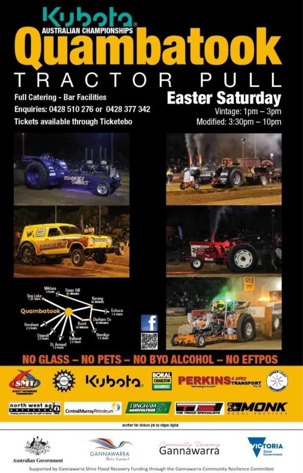 2024 Quambatook Tractor Pull - Australian Championships, Quambatook ...