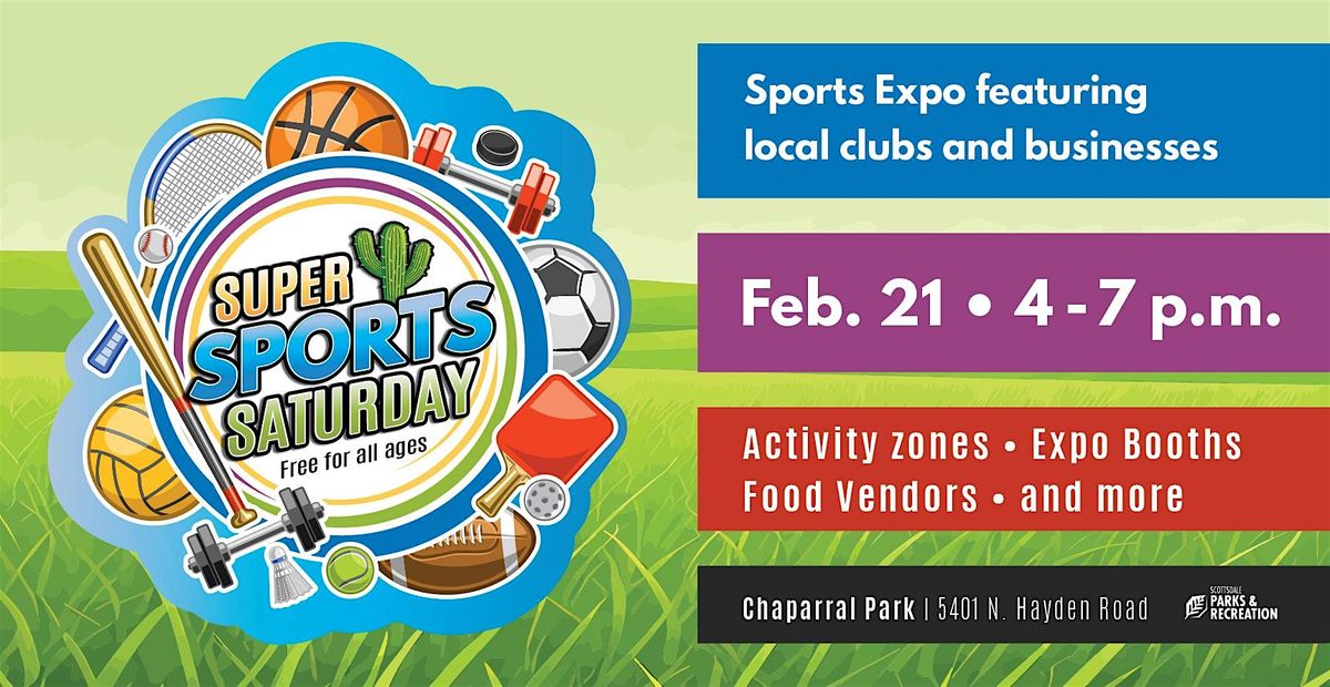 Super Sports Saturday, Chaparral Park, Scottsdale, 21 February 2026