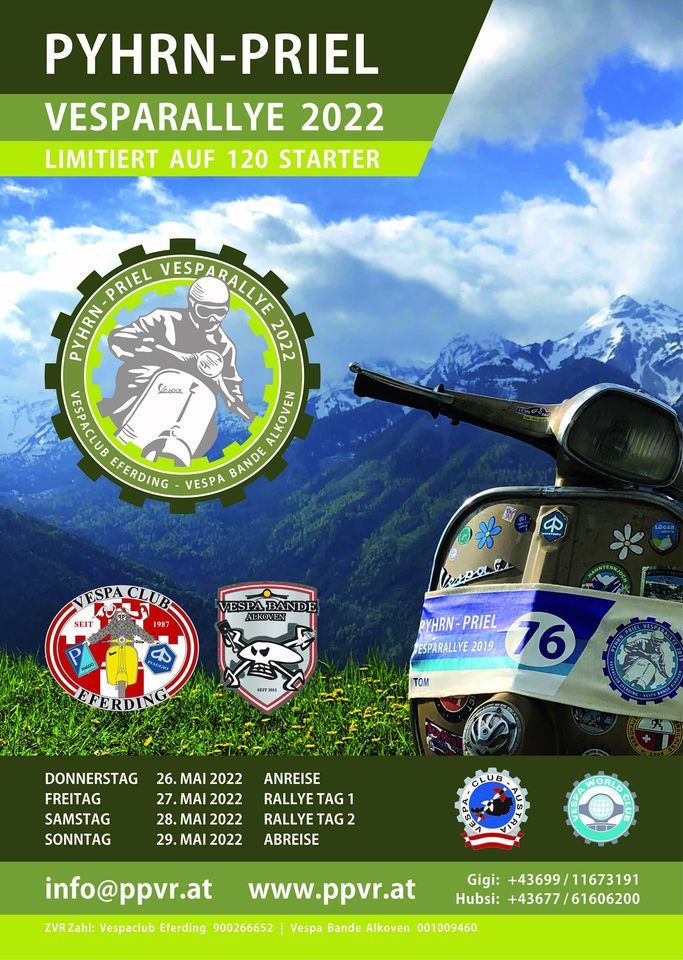 Pyhrn-Priel Vesparallye 2022, JUFA Hotel Pyhrn-Priel, Wels, 26 May to ...