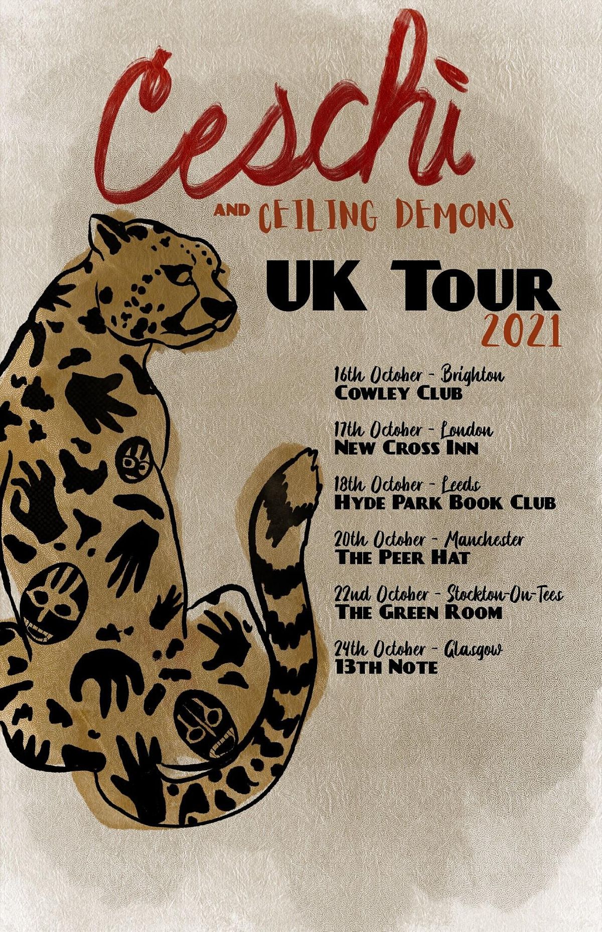 Ceschi + Ceiling Demons + Eli Hermit - The 13th Note, Glasgow, The 13th ...