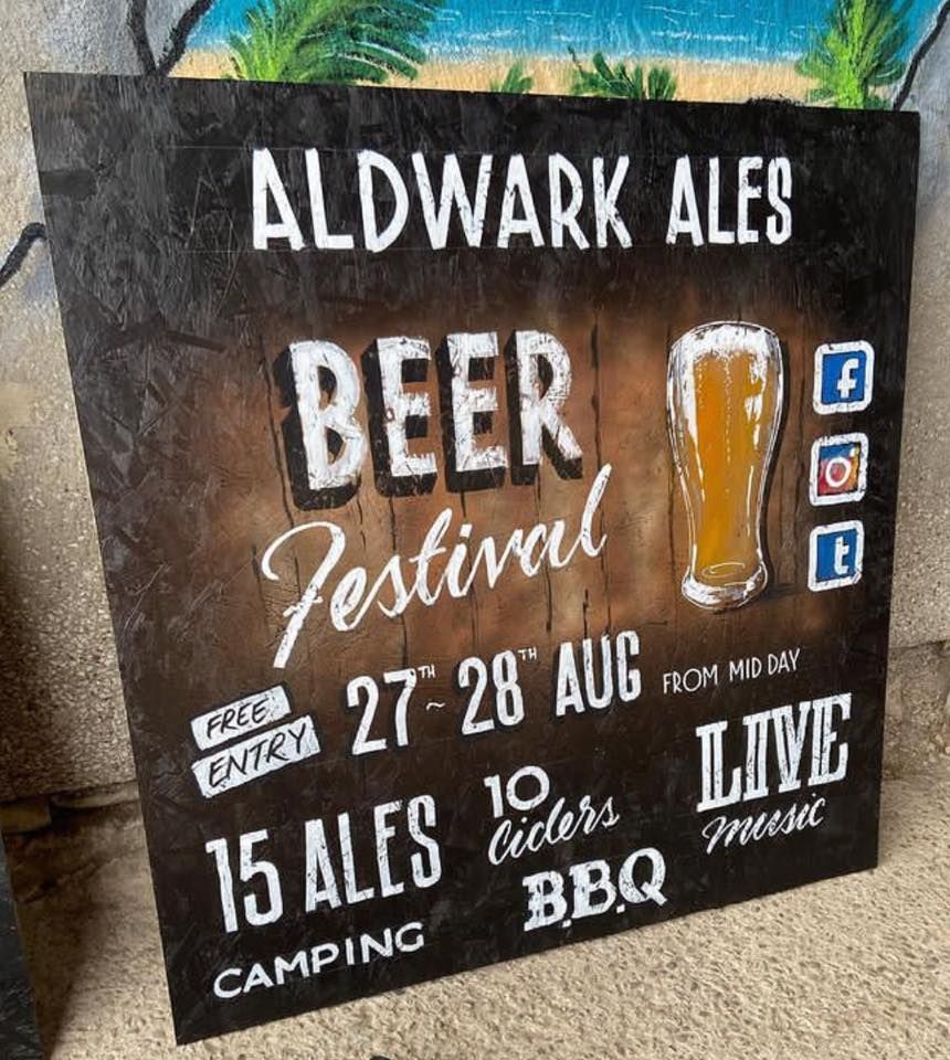 Aldwark Ales Beer Fest 2022, Aldwark Artisan Ales, Matlock, 27 August ...