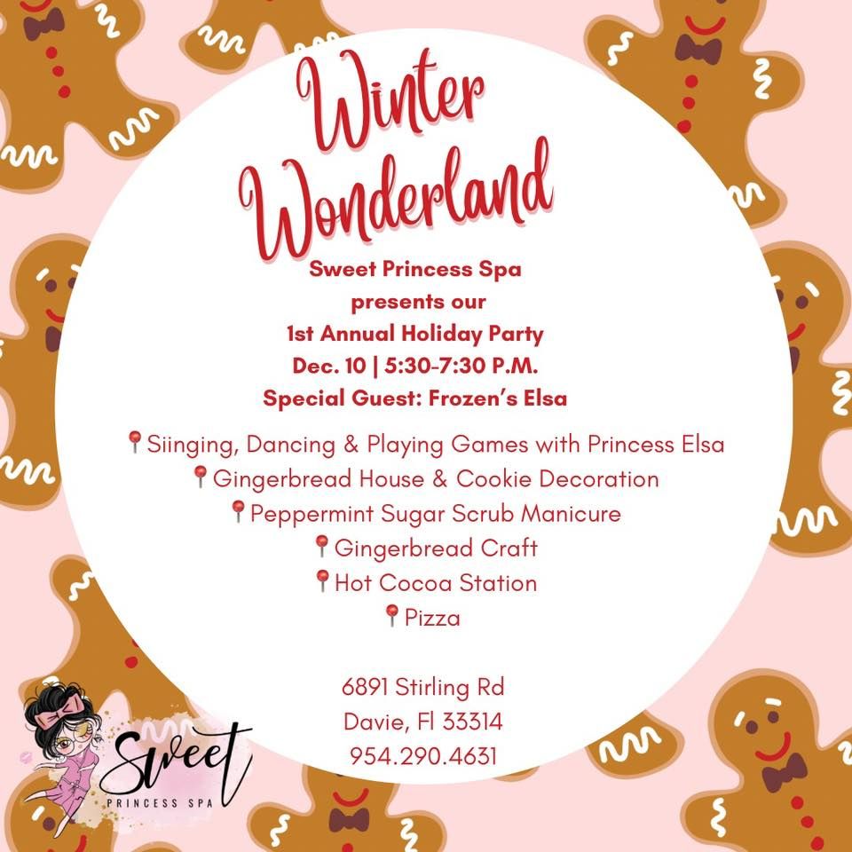 Gingerbread Winter Wonderland with Elsa, 6891 Stirling Rd, Davie, FL ...