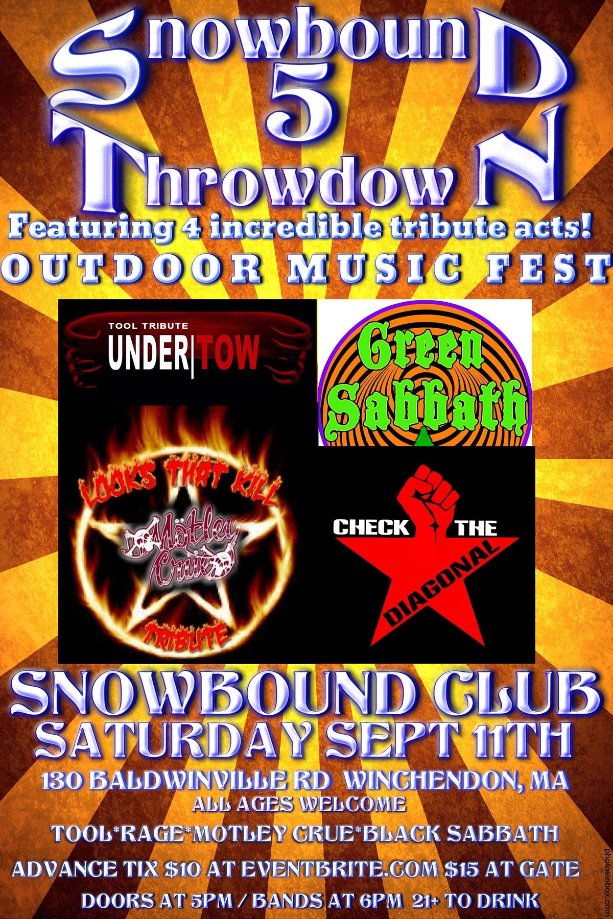 SNOWBOUND THROWDOWN VOL. 5, Snowbound Club, Inc, Winchendon, 11 ...