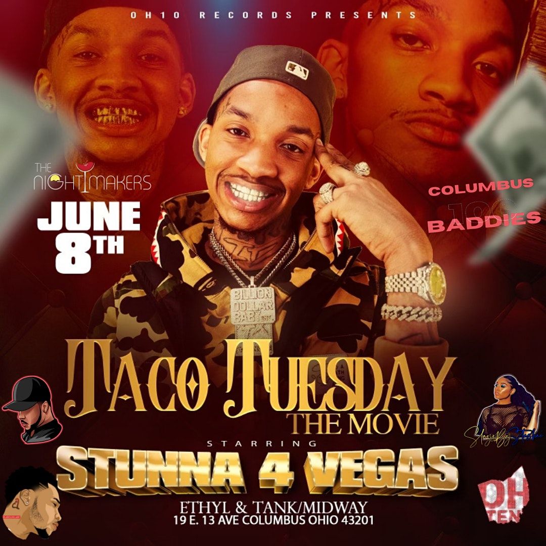 Taco Tuesday: The Movie, Ethyl & Tank, Columbus, 5 July to 6 July