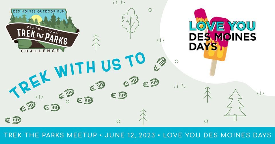 Trek the Parks Meetup, Valley Community Center, West Des Moines, 12 ...