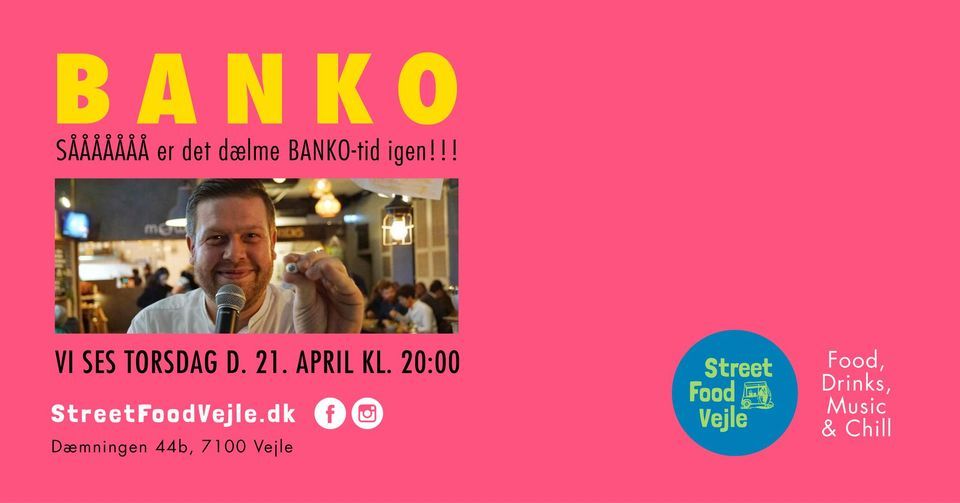 Banko hos Street Food Vejle, Street Food Vejle, 21 April 2022