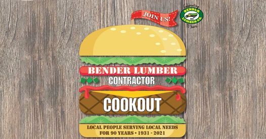 Contractor Cookout, Bender Lumber, Bloomington, 11 June 2021