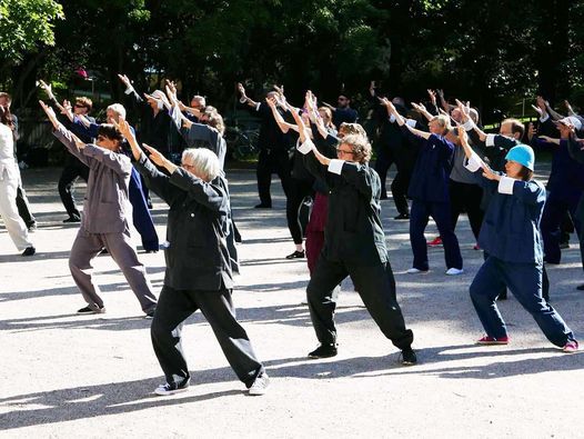 TAIJI (Pop-up sport), Hesperian puisto, Helsinki, 16 June 2021