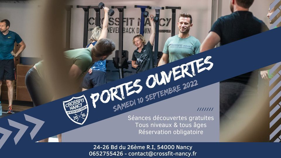 CrossFit Nancy - Portes Ouvertes 2022 !, CrossFit NANCY, 10 September 2022