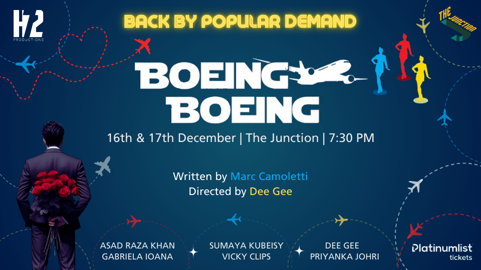 Boeing Boeing at The Junction, Dubai, The Junction, Dubai, 16 December 2023