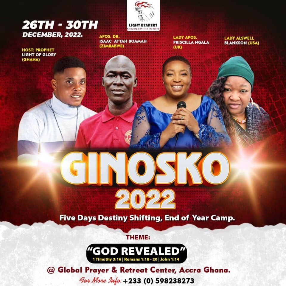 GINOSKO 2022, Ghana Accra, 26 December to 30 December