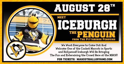 MEET THE MASCOTS - Iceburgh (Pittsburgh Penguins), Mascot Hall of Fame ...