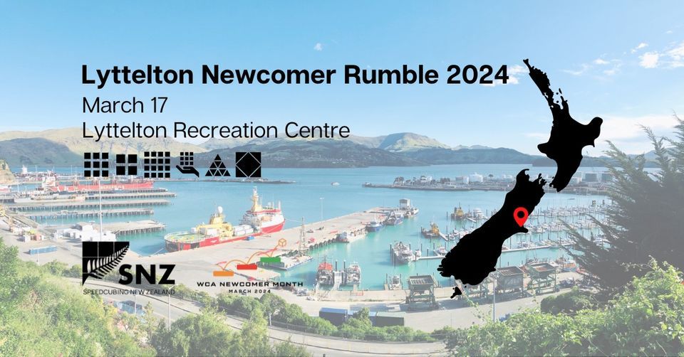 Lyttelton Newcomer Rumble 2024 - Speedcubing Competition, Lyttelton ...