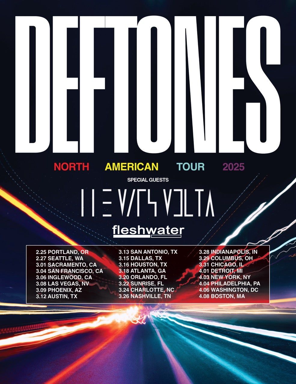 Deftones at Co-op Live - 14 FEB 2026