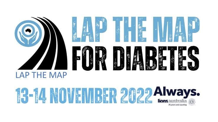 Lap the Map for Diabetes 2022, Carine Open Space, Perth, 13 November 2022