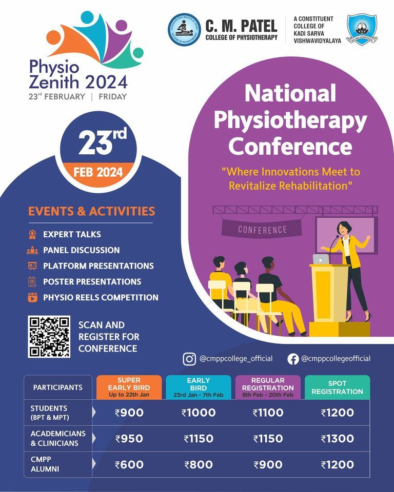 Physio Zenith 2024-National Physiotherapy Conference, 23rd FEBRUARY ...