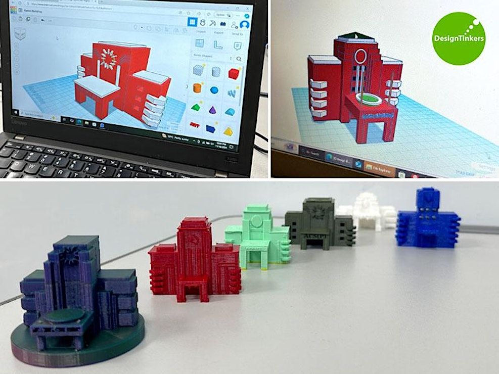 Level 2: Intermediate TinkerCAD + 3D Printing* (Mar), Agora Colearning ...