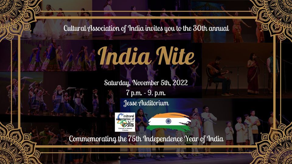 30th Annual India Nite, Jesse Auditorium, University of Missouri ...
