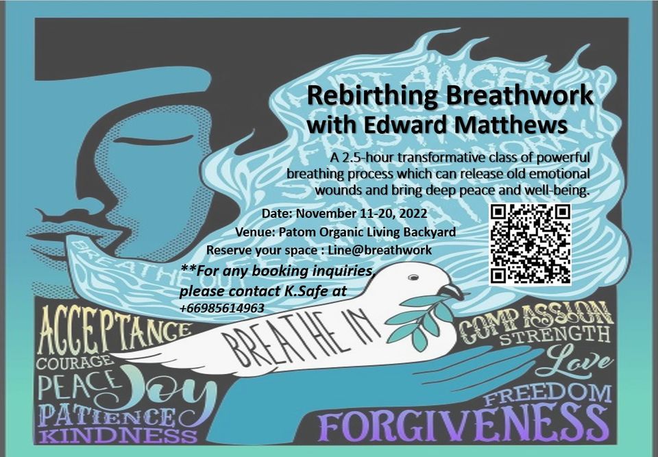 REBIRTHING BREATHWORK with Edward in Bangkok, Patom, Bangkok, 11 November to 12 November